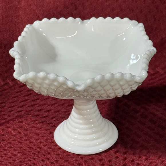Westmoreland | Accents | Vintage Westmoreland Diamond Pattern Milk ...